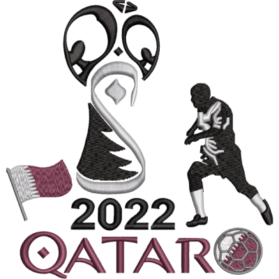 Qatar Fifa Design - Sports - Machine Embroidery Design