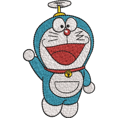 Doraemon Design - Cartoon - Machine Embroidery Design